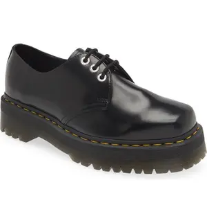 Dr. Martens 1461 Quad Square Toe Platform Oxford