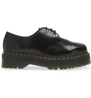Dr. Martens 1461 Quad Square Toe Platform Oxford