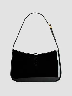 Saint Laurent Le 5 A 7 Shoulder Bag - Black
