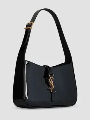 Saint Laurent Le 5 A 7 Shoulder Bag - Black