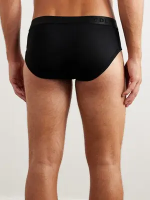 CDLP Three-pack Stretch-lyocell Briefs - Black