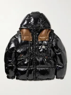 Moncler Karakorum Ripstop Hooded Down Jacket - Black