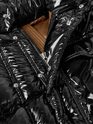 Moncler Karakorum Ripstop Hooded Down Jacket - Black