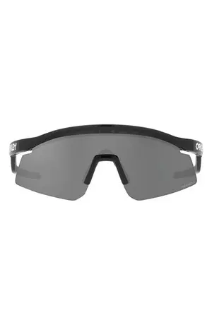 Oakley Hydra Semirimless Wrap Shield Sunglasses - Black