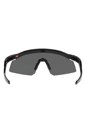 Oakley Hydra Semirimless Wrap Shield Sunglasses - Black