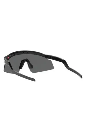 Oakley Hydra Semirimless Wrap Shield Sunglasses - Black