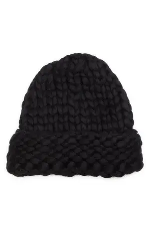 NICHOLAS DALEY Rebel Chunky Wool Beanie