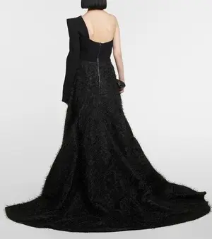 Maticevski Audacity One-shoulder Gown