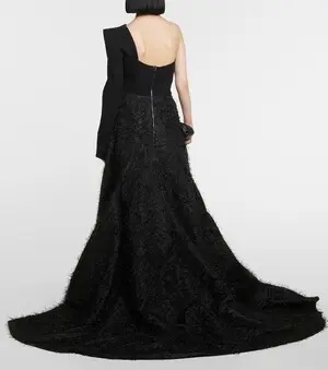 Maticevski Audacity One-shoulder Gown