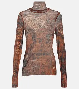 Jean Paul Gaultier Printed Tops
