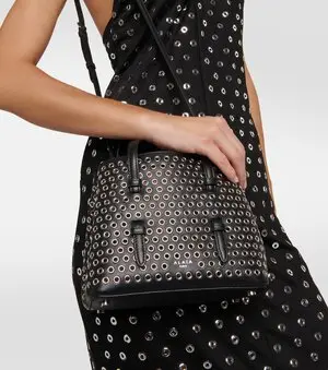 Alaïa Mina 20 Embellished Leather Tote Bag