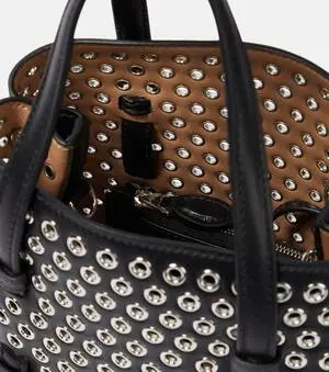 Alaïa Mina 20 Embellished Leather Tote Bag