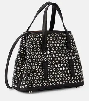 Alaïa Mina 20 Embellished Leather Tote Bag