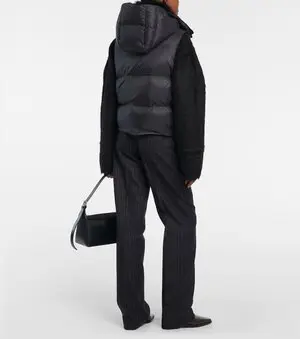 YVES SALOMON Shearling Trimmed Down Jacket