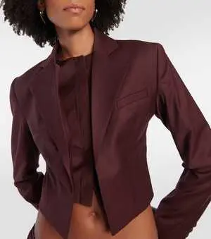 AYA MUSE Sylva Cropped Blazer