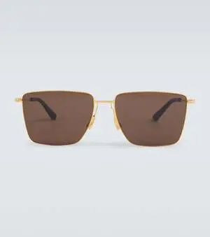 Bottega Veneta Metallic Eyewear For Men
