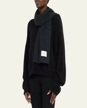 LISA YANG Chamonix Knit Cashmere Scarf