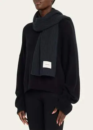 LISA YANG Chamonix Knit Cashmere Scarf