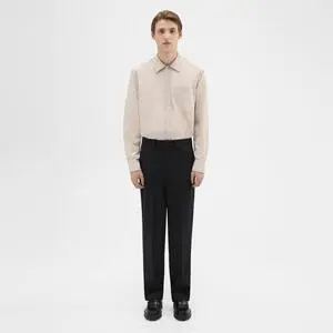 Theory Slim-straight Wool Gabardine Trousers