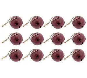 HAUTE DECOR 12-pack 50mm Jingle Bells - One-color