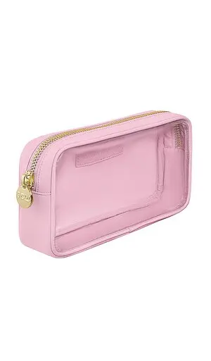 Stoney Clover Lane Clear Front Small Pouch - Flamingo