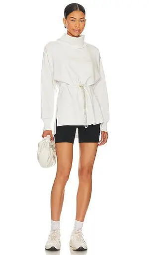 Varley Freya Sweatshirt - Ivory Marl