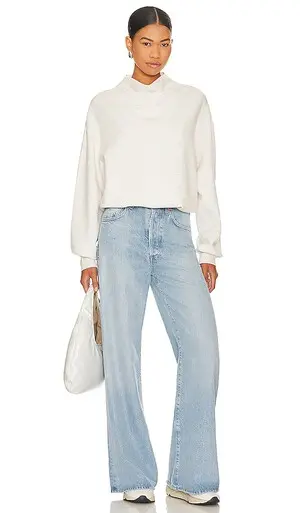 Varley Betsy Sweatshirt - Ivory Marl