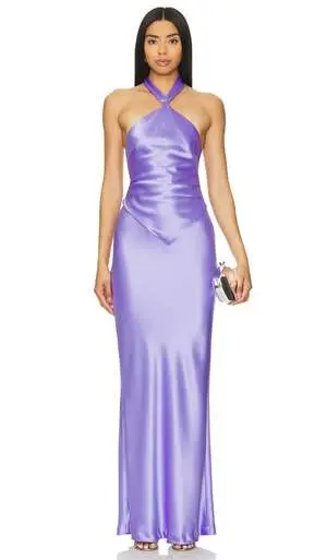 Retrofete Tie Detailed Evening Dresses