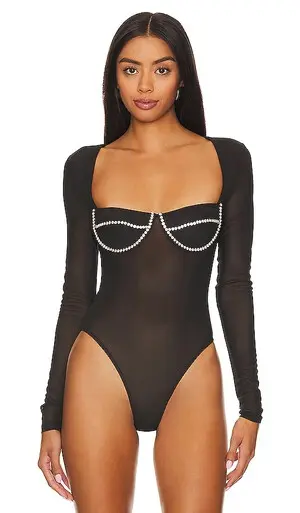Bardot Carter Diamante Bodysuit