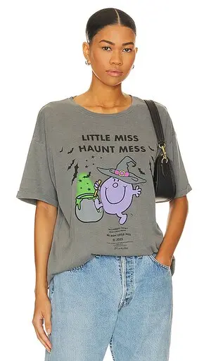 THE LAUNDRY ROOM Graphic Oversized Jersey T-shirt