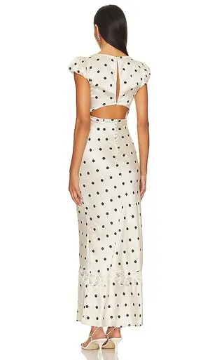 Free People Butterfly Babe Midi Dress - Tea Combo