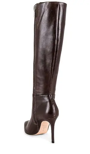 Schutz Mikki Up Boot - Dark Chocolate