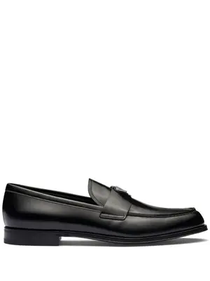 Prada Stacked Heel Loafers For Men