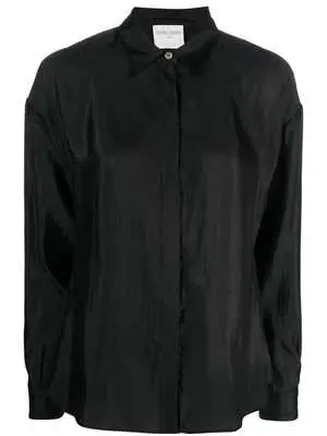FORTE_FORTE Long-sleeve Silk Blend Shirt