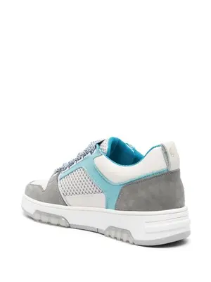 GIULIANO GALIANO Vyper Logo-print Leather Sneakers - Grey