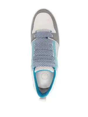 GIULIANO GALIANO Vyper Logo-print Leather Sneakers - Grey