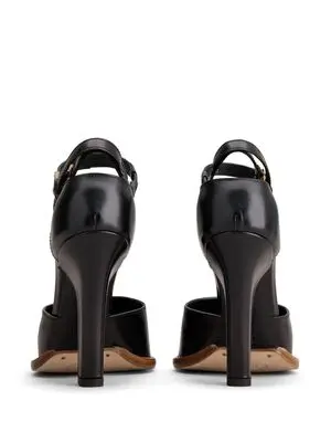 TOD'S Logo-plaque Leather Pumps