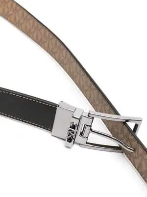 Michael Kors Logo-print Reversible Belt