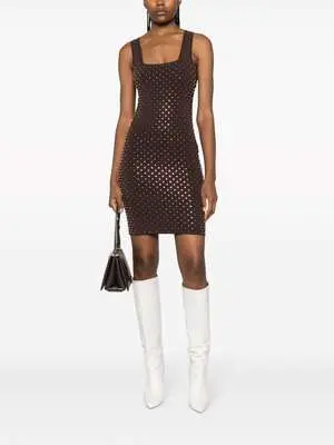 Michael Kors Stud-embellished Sleeveless Minidress