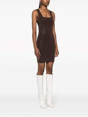 Michael Kors Stud-embellished Sleeveless Minidress