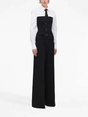 Alexander McQueen Strapless Tailored Jumpsuit
