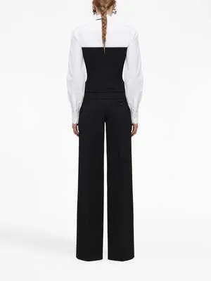 Alexander McQueen Strapless Tailored Jumpsuit