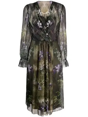Alberta Ferretti Printed Day Dresses