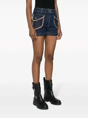Moschino Passementerie Denim Shorts