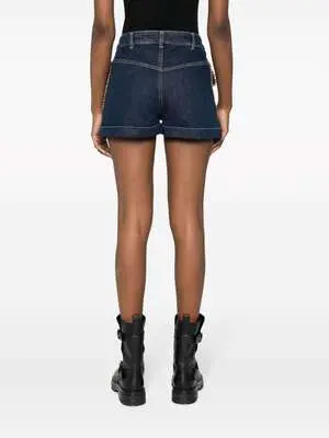 Moschino Passementerie Denim Shorts