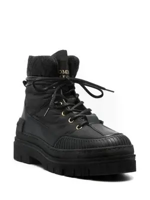Tommy Hilfiger Quilted Panelled Ankle Boots