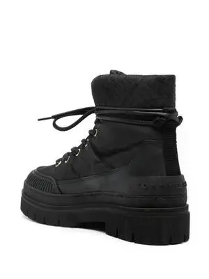 Tommy Hilfiger Quilted Panelled Ankle Boots