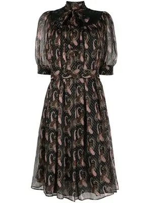 Etro Paisley-print Mini Dress