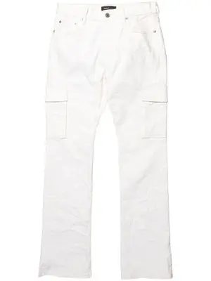 PURPLE BRAND P004 Cargo Flared Jeans
