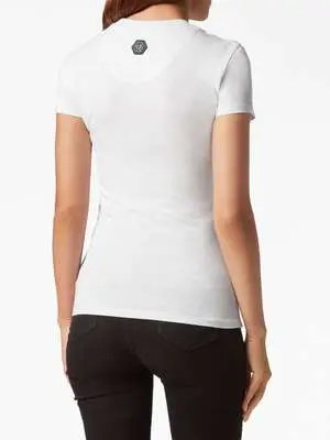 Philipp Plein Logo-embellished T-shirt - White